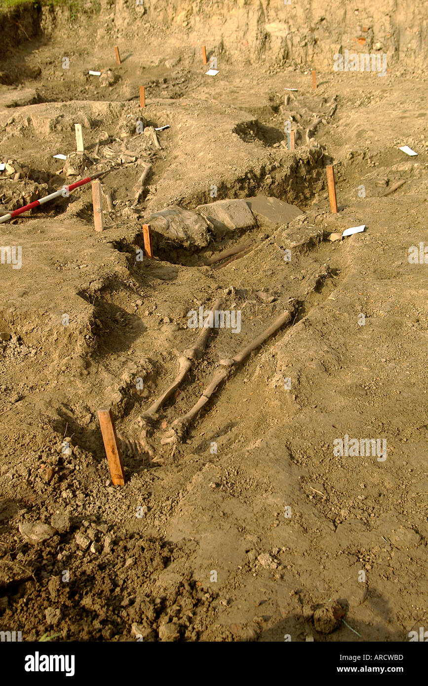 Roman burial skeleton hi-res stock photography and images - Alamy