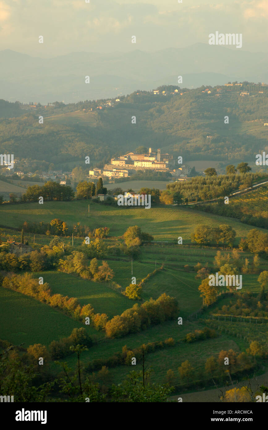 Tuscany and Umbria border Autumn Fall Stock Photo - Alamy