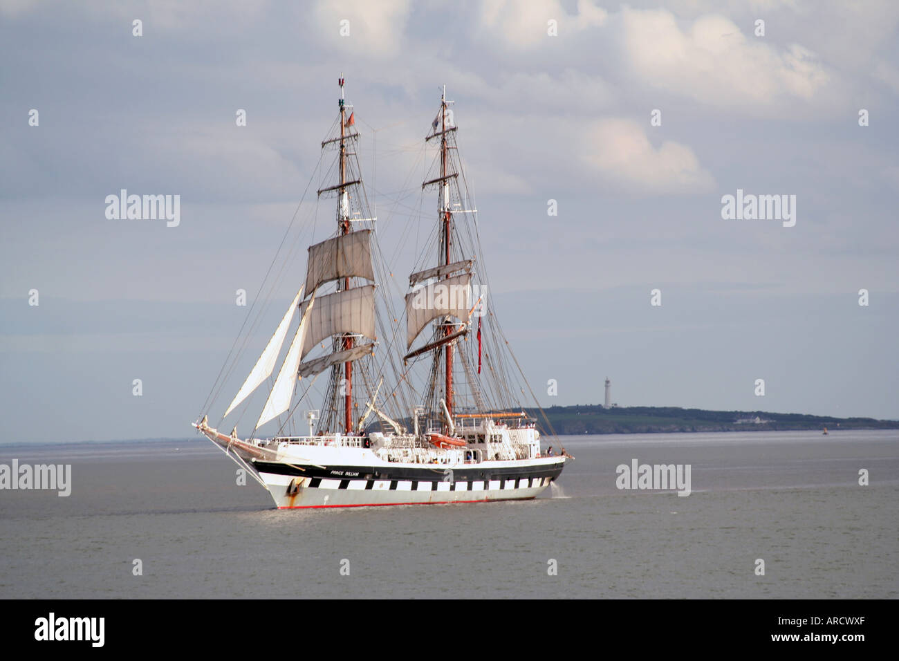 Prince William Ship Flatholm Vale of Glamorgan South Wales Stock Photo ...
