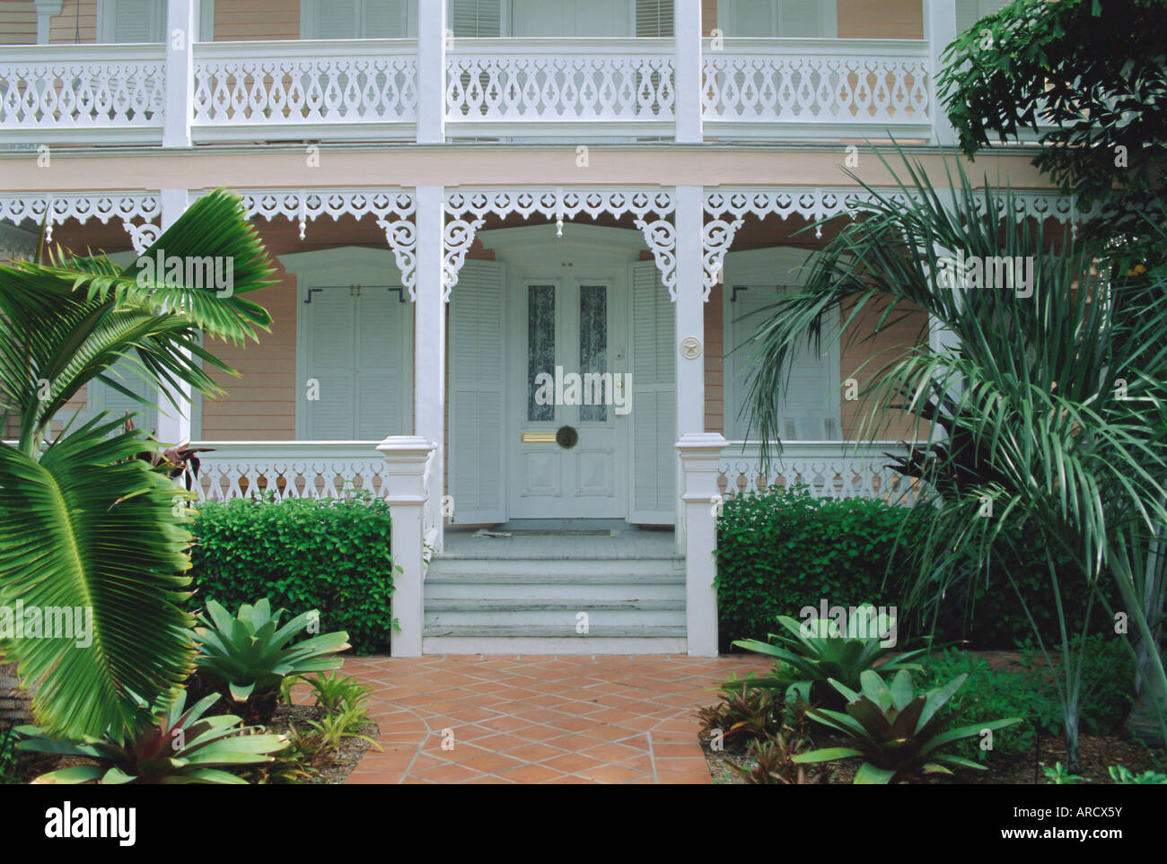 Traditional House Key West Florida Stock Photos & Traditional House Key ...