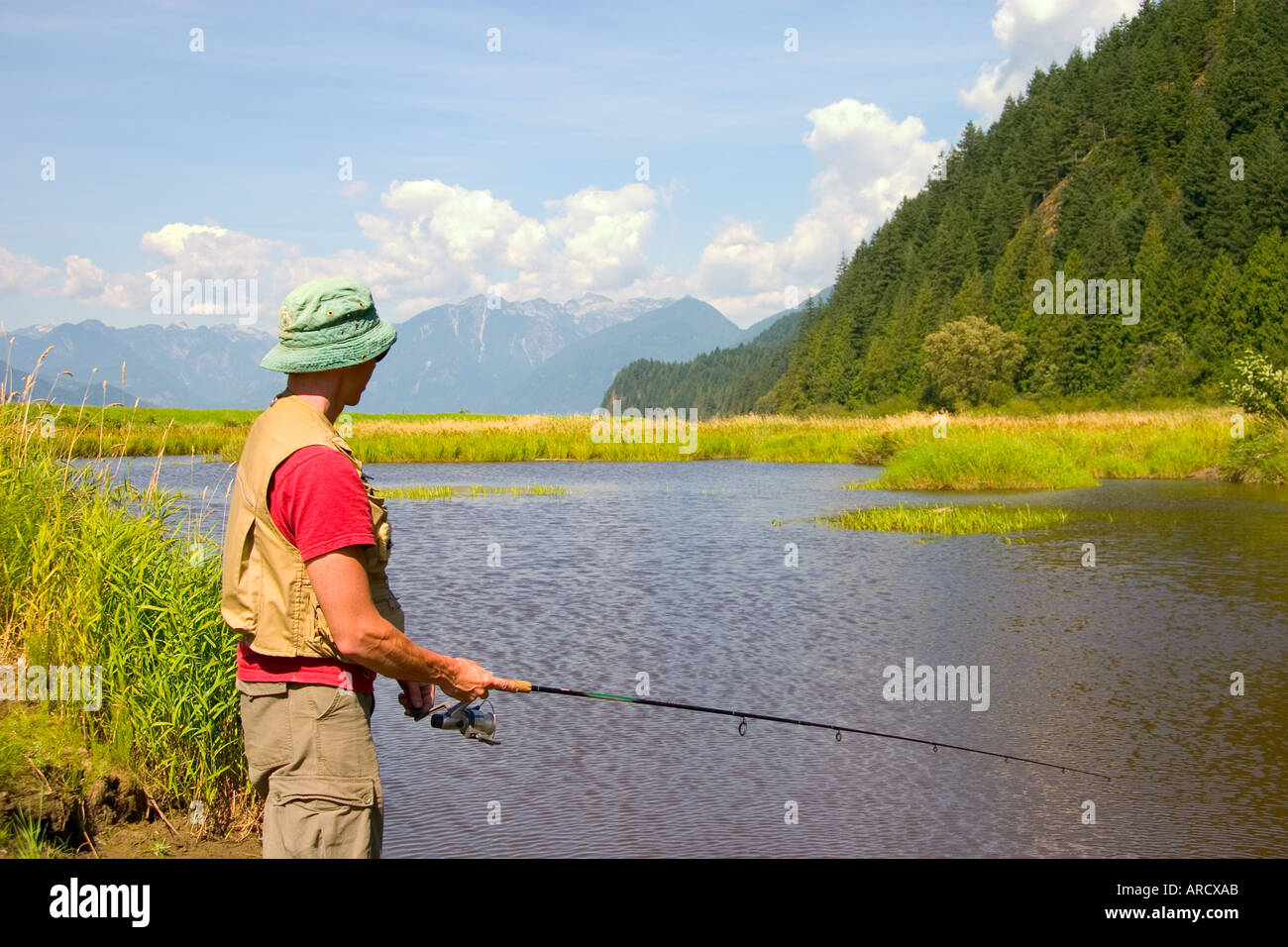 Fresh Water Fishing Stock Photo - Alamy