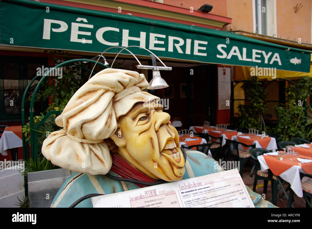 A street cafe in Nice France Stock Photo - Alamy