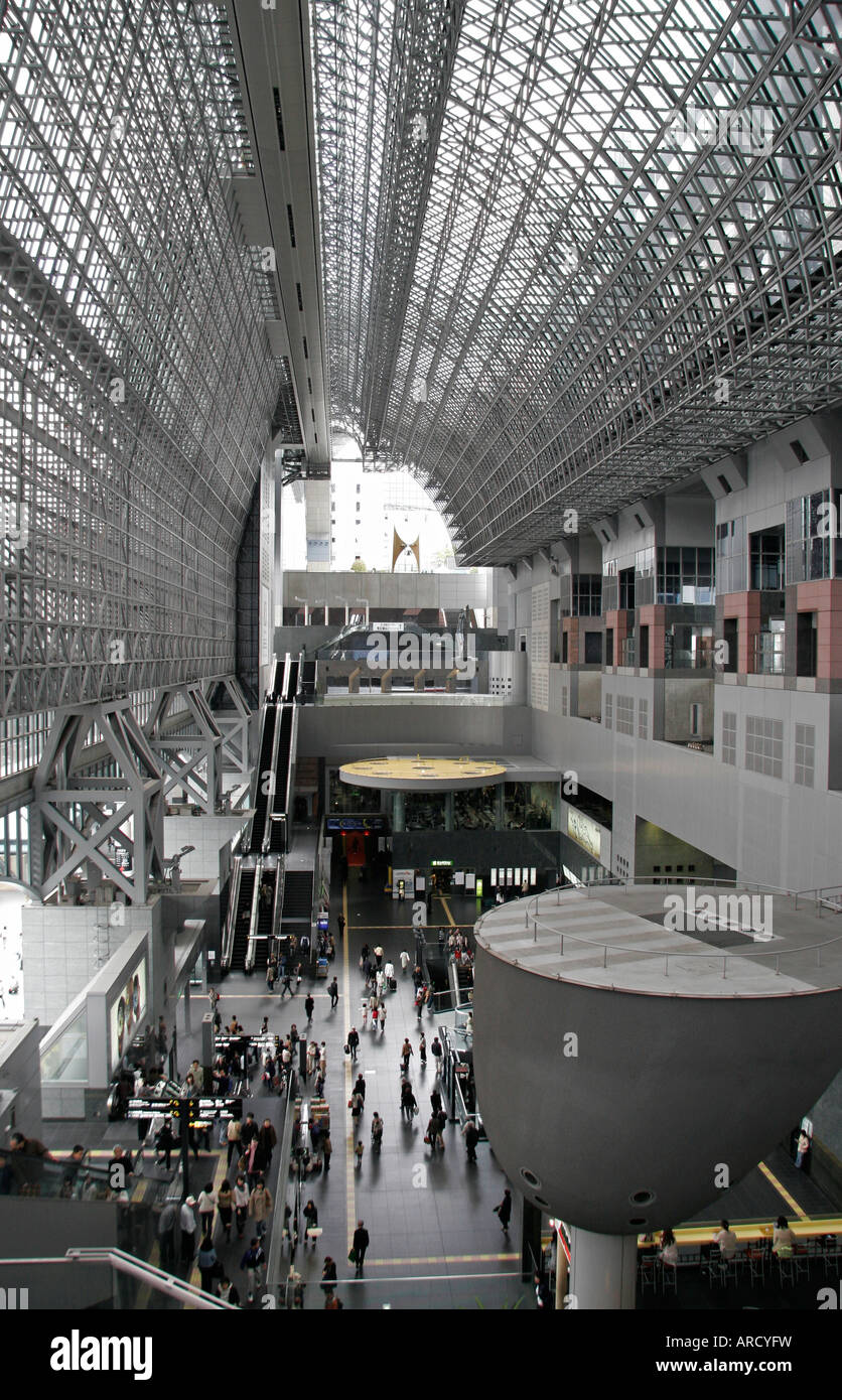 Kyoto JR Train Station Japan Stock Photo - Alamy