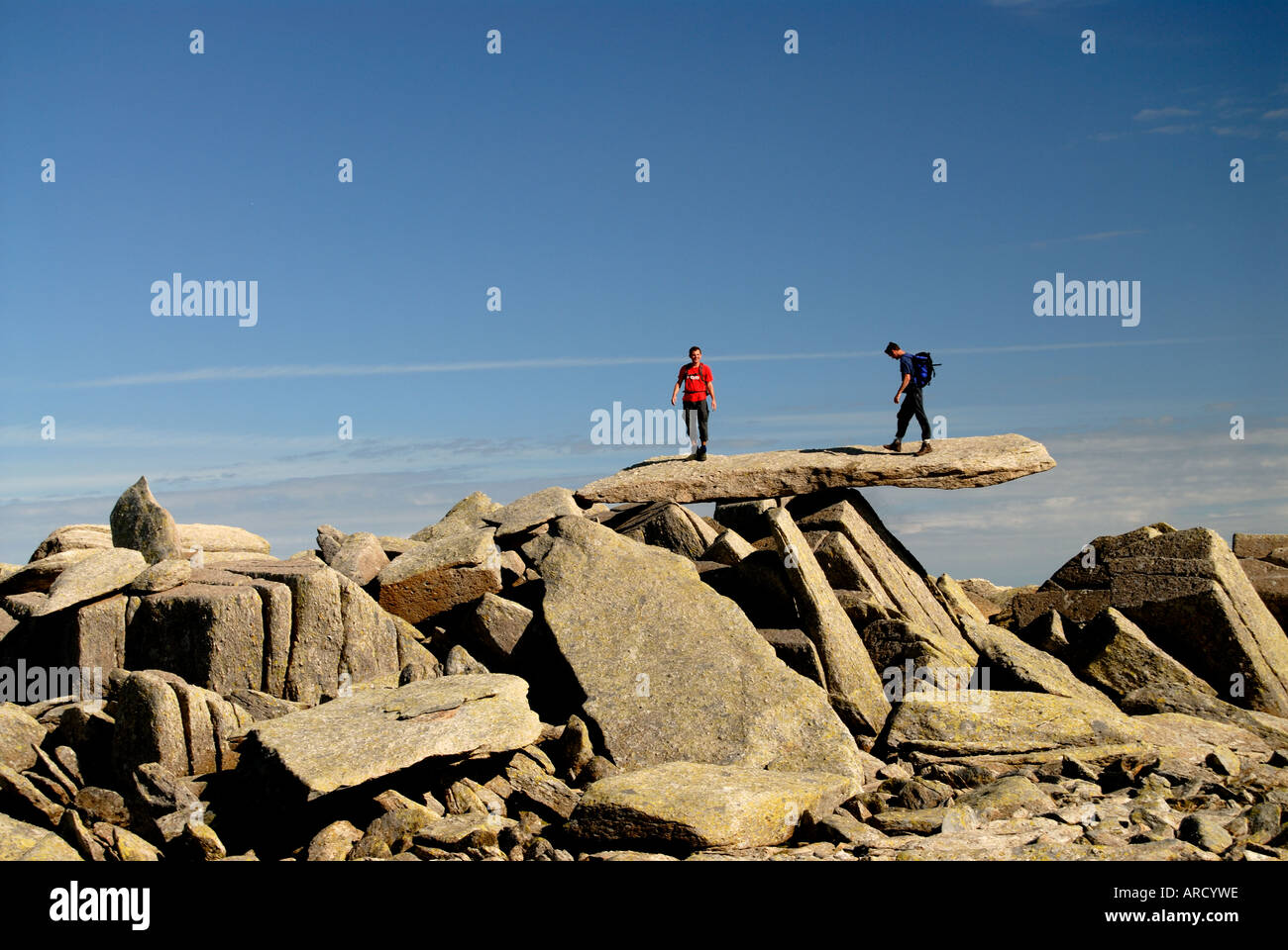 Glyder cantilever rock hi-res stock photography and images - Alamy