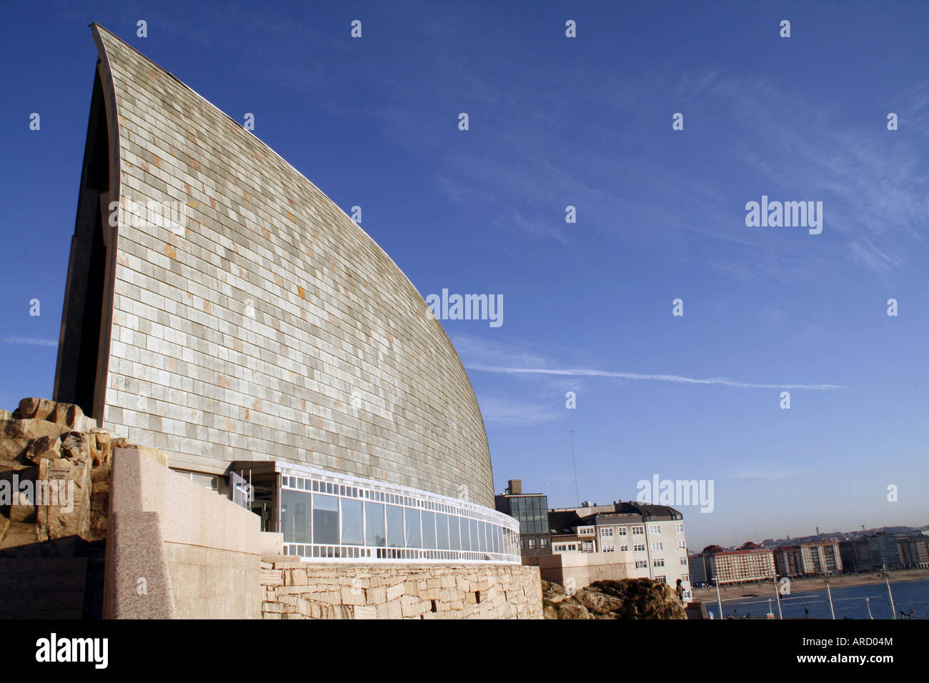 Domus museum mankind arata isozaki hi-res stock photography and images ...