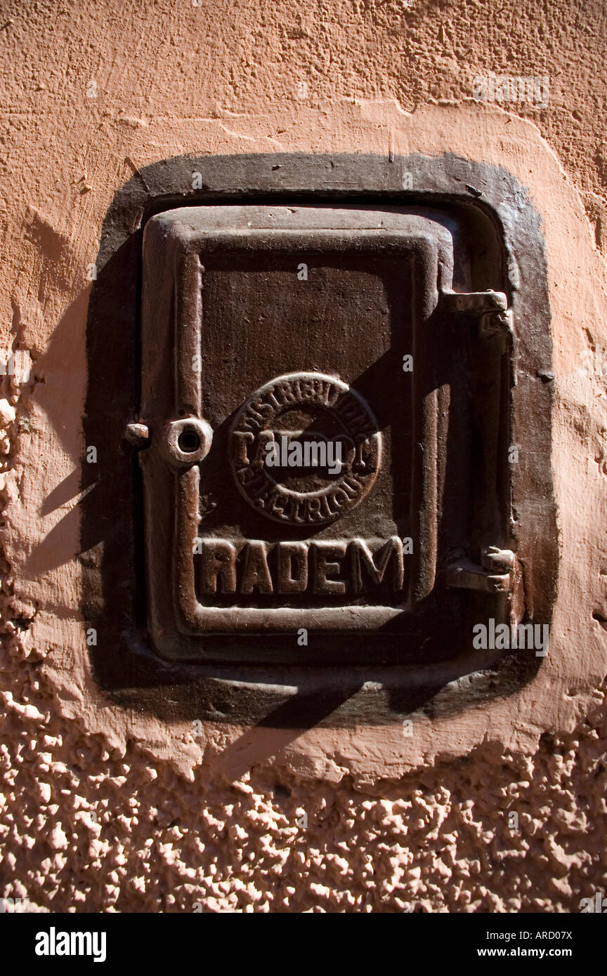 Radem water service. Marrakech Stock Photo - Alamy