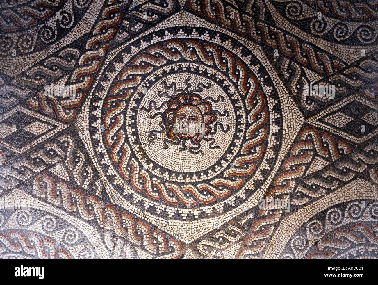 Roman Mosaic Medusa Stock Photos & Roman Mosaic Medusa Stock Images - Alamy