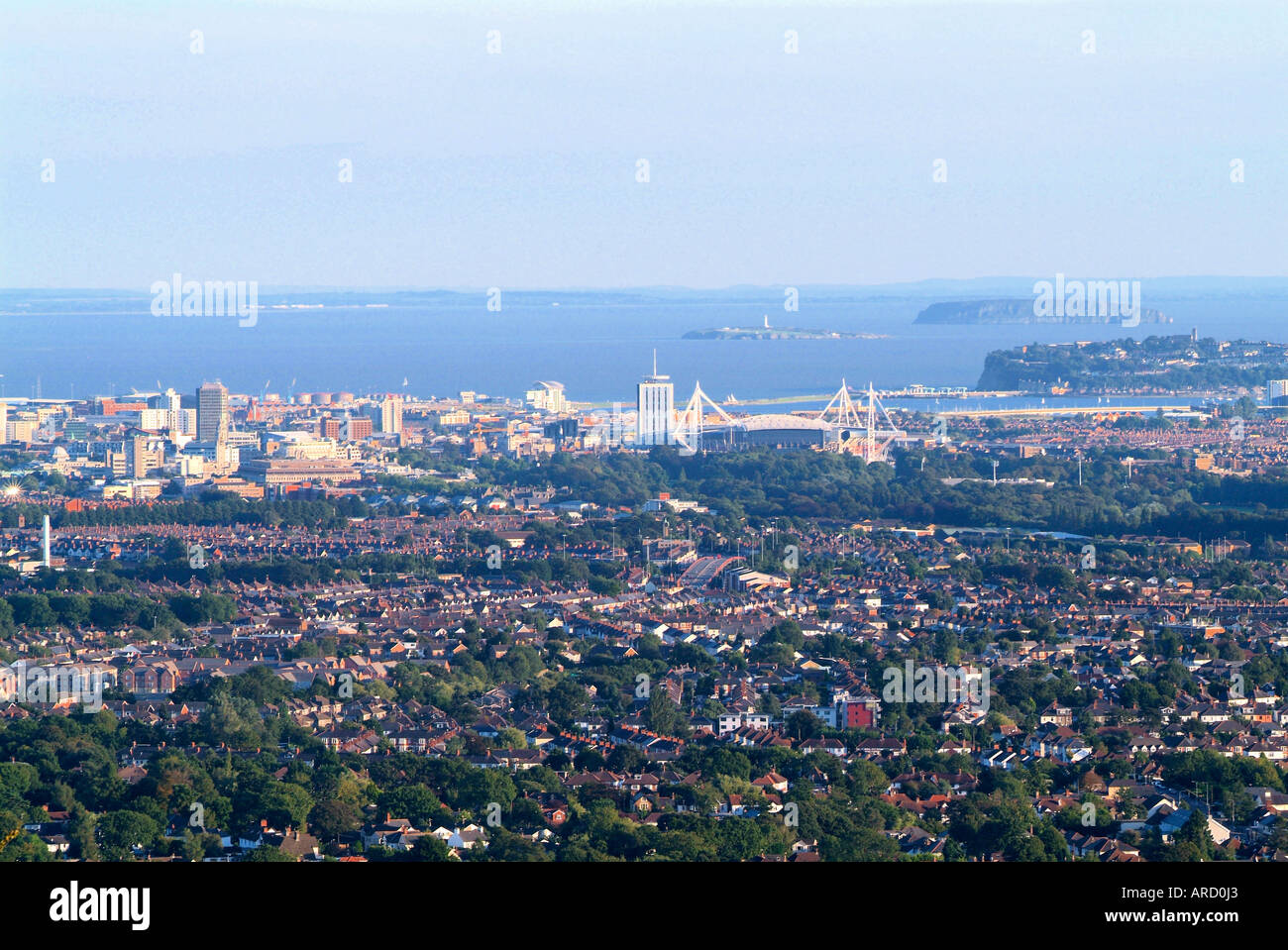 Aerial view bristol city centre hi-res stock photography and images - Alamy