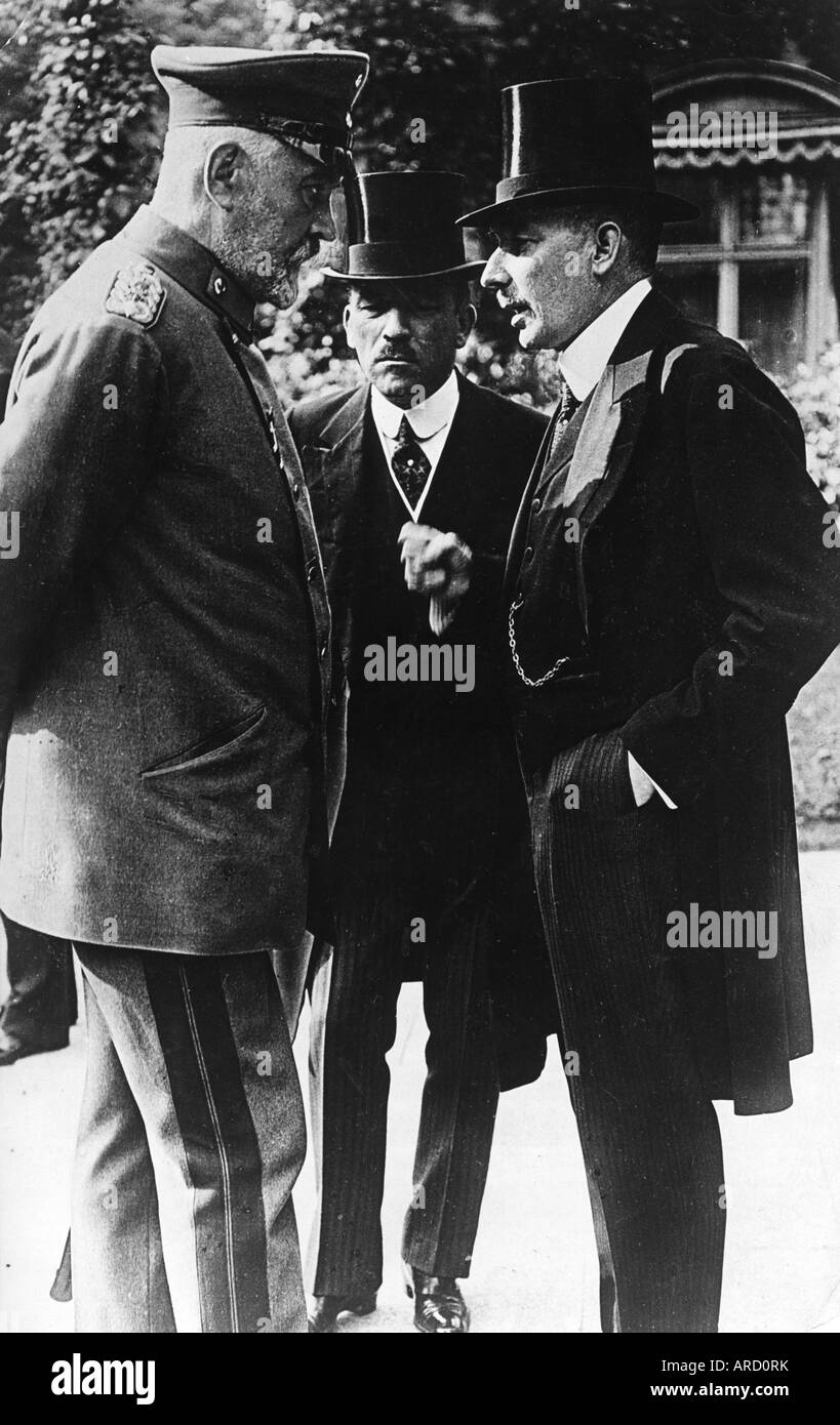 Chancellor von bethmann hollweg hi-res stock photography and images - Alamy