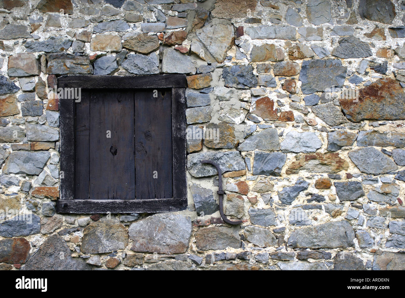 Closed hatch in a farmhouse in the Netherlands Stock Photo - Alamy