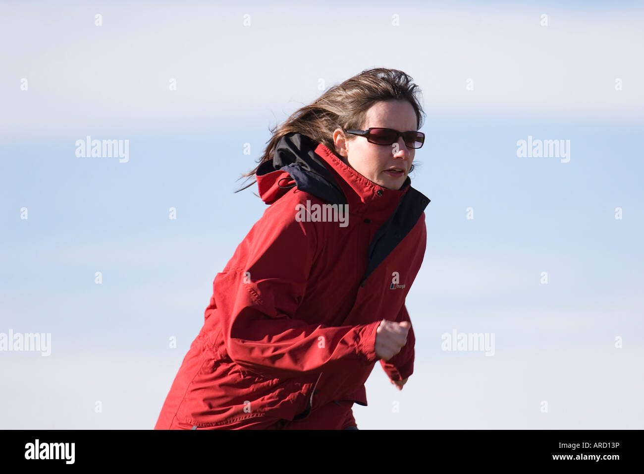 Running red drive hi-res stock photography and images - Alamy
