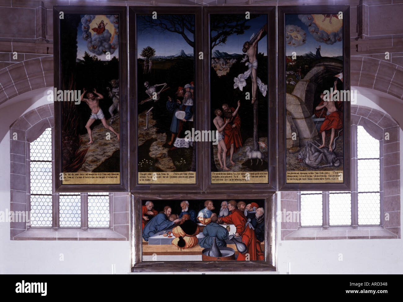 Cranach altar hi-res stock photography and images - Alamy
