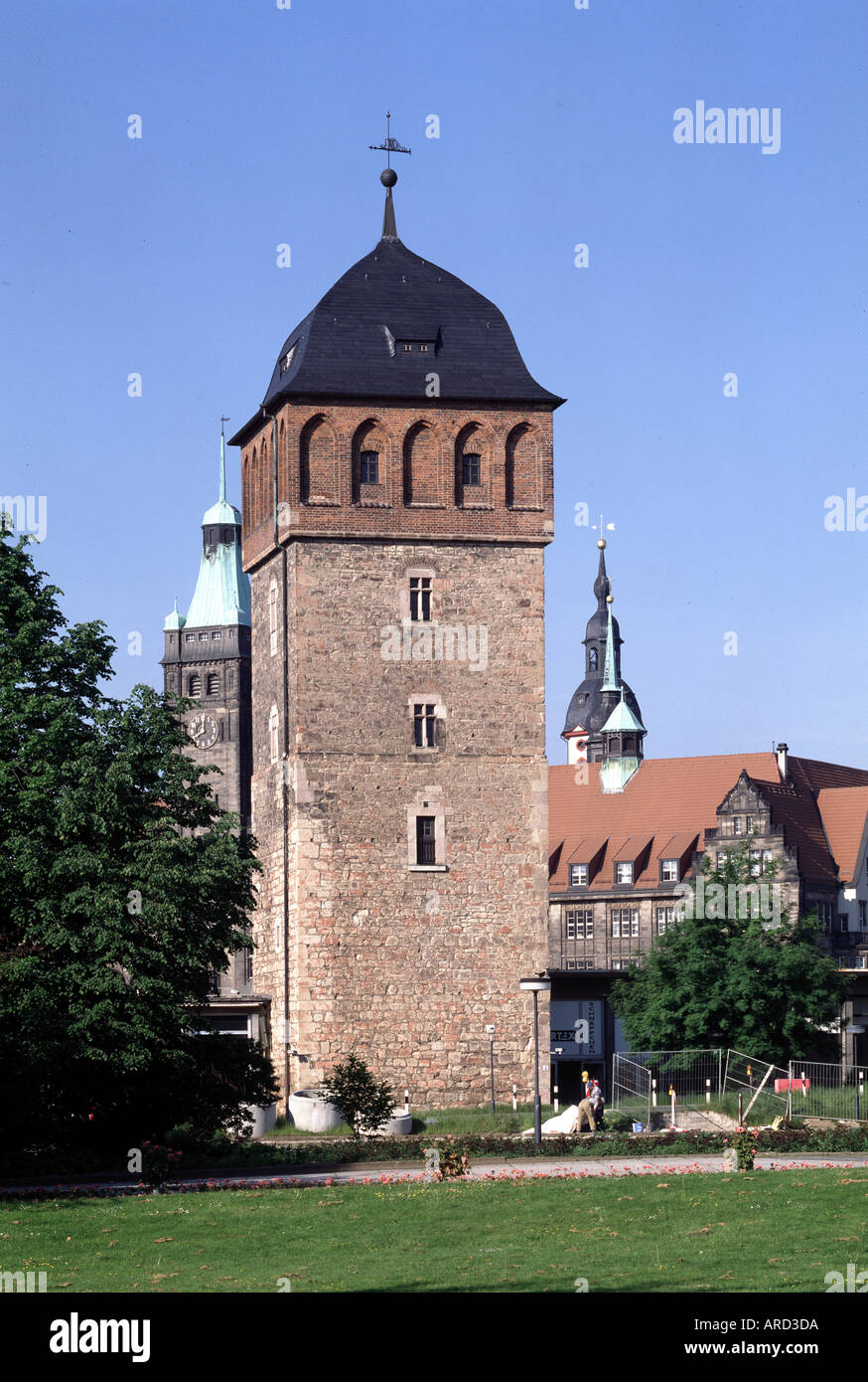 Roter turm chemnitz hi-res stock photography and images - Alamy