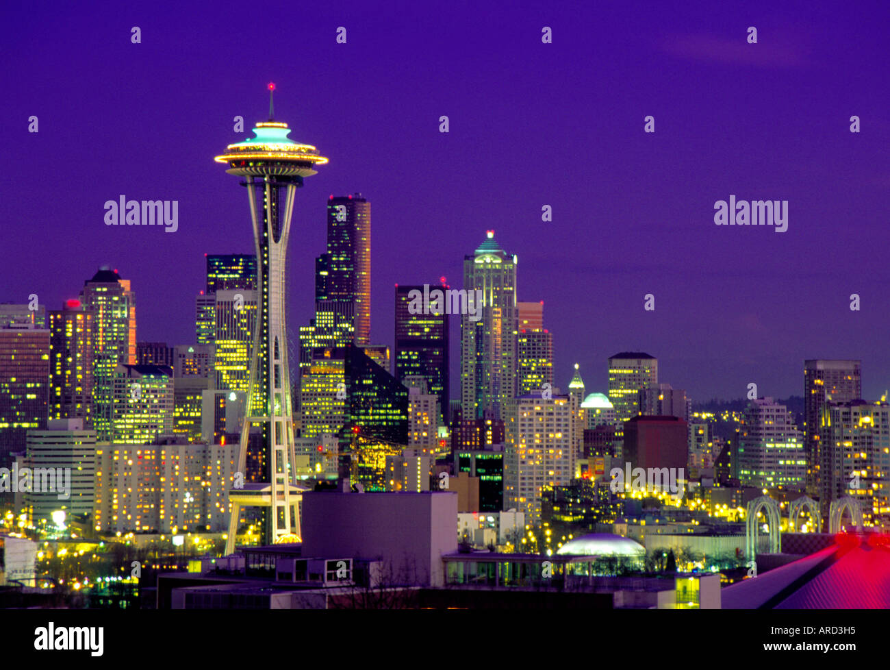 Seattle, Washington Skyline Stock Photo - Alamy