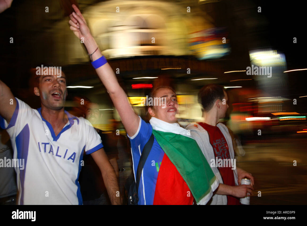 Winners excited fans in hi-res stock photography and images - Alamy