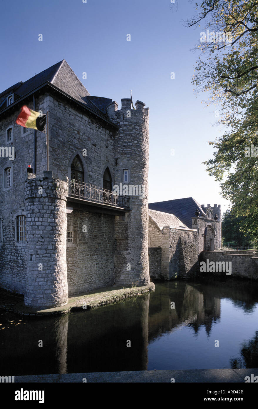 Raeren, Burg, Töpfermuseum Stock Photo - Alamy