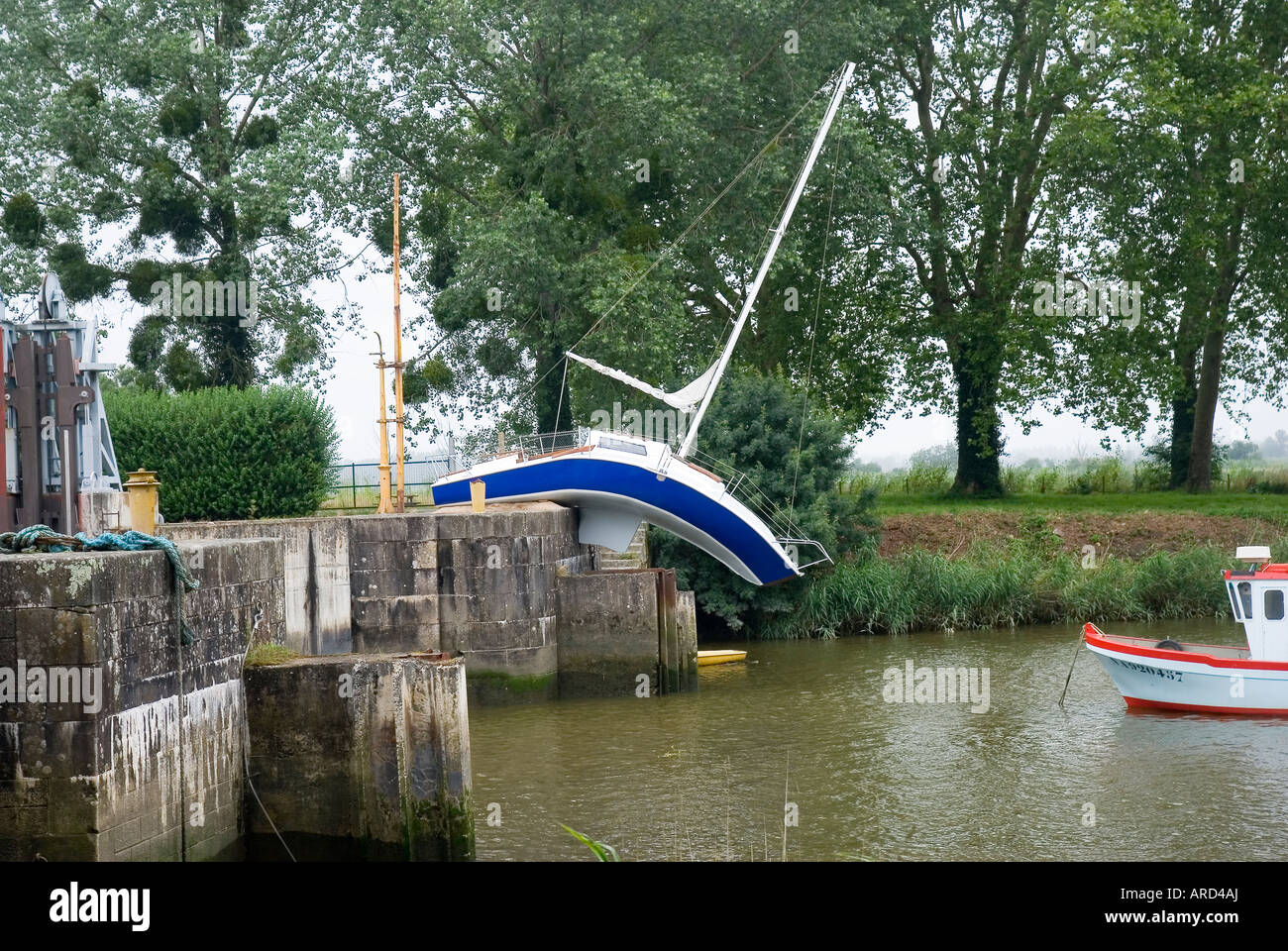 Misconceivable creation by Erwin Wurm during Estuaire 2007 in Le ...
