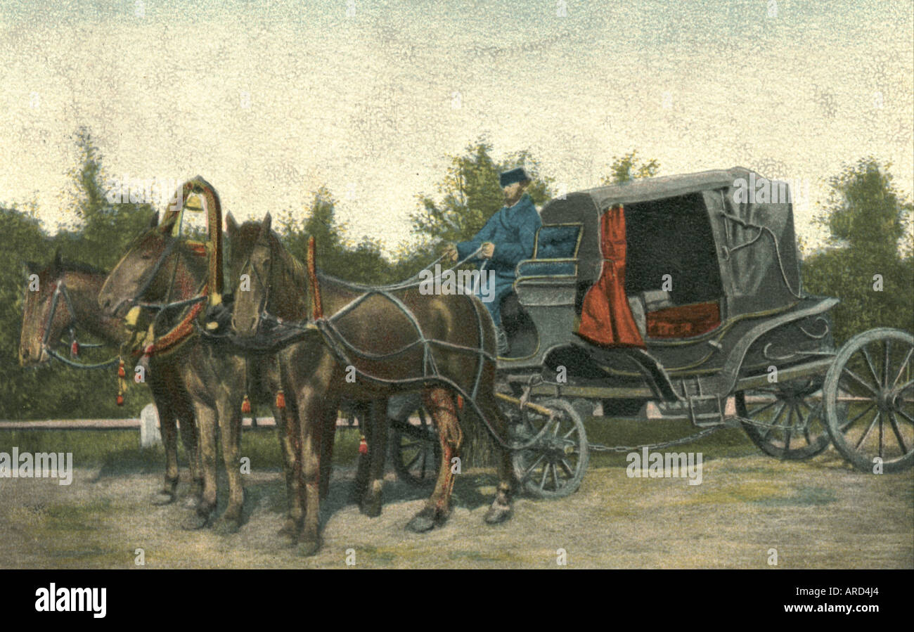 Russian postcard sent from St. Petersburg 1904 Stock Photo - Alamy