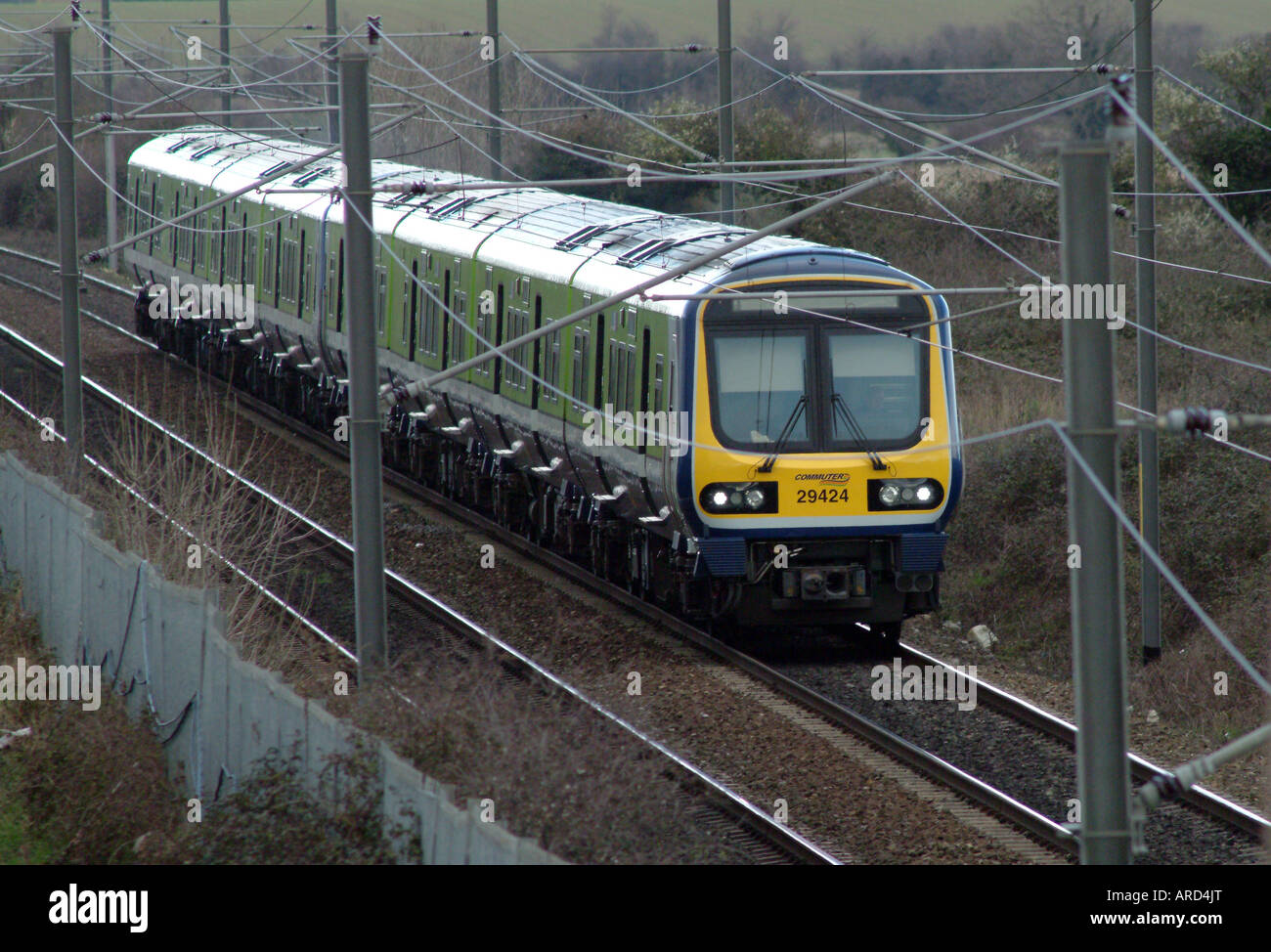 Commuter Train Going to Dublin City www osheaphotography com Stock ...