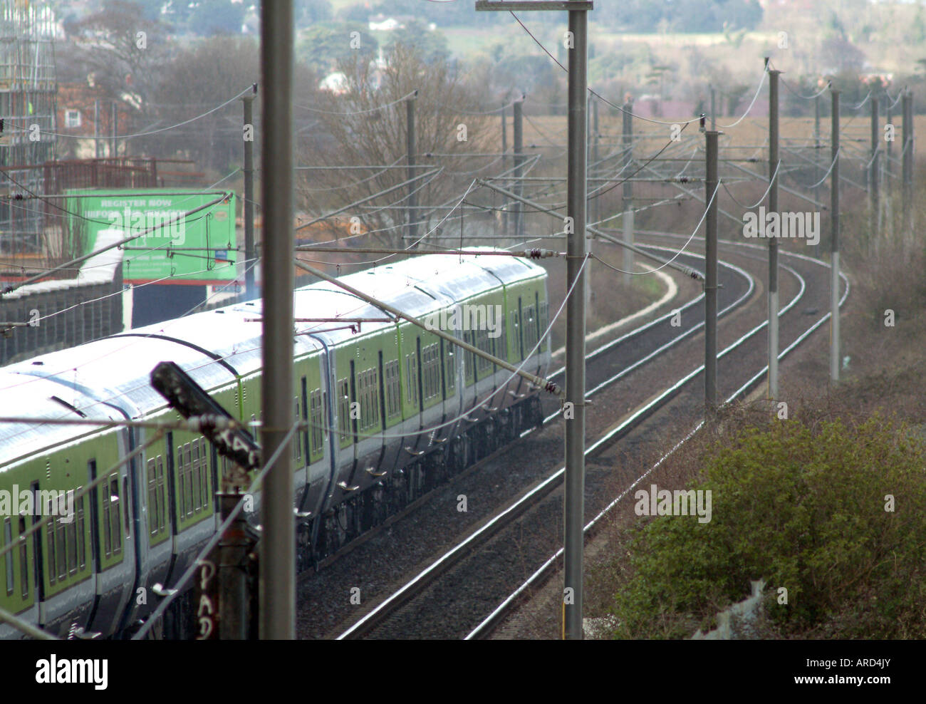 Commuter Train Going to Dublin City www osheaphotography com Stock ...