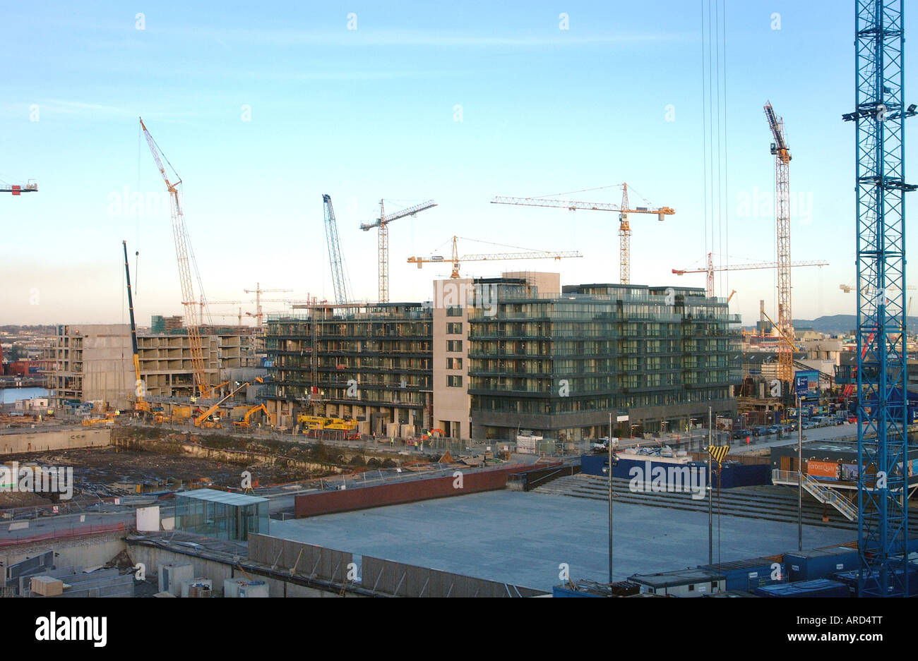 Dublin Dockland Redevelopment www osheaphotography com Stock Photo - Alamy