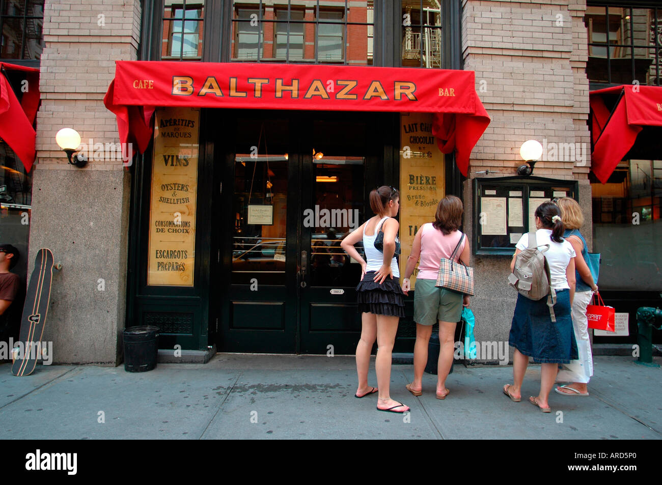 Balthazar restaurant new york hi-res stock photography and images - Alamy