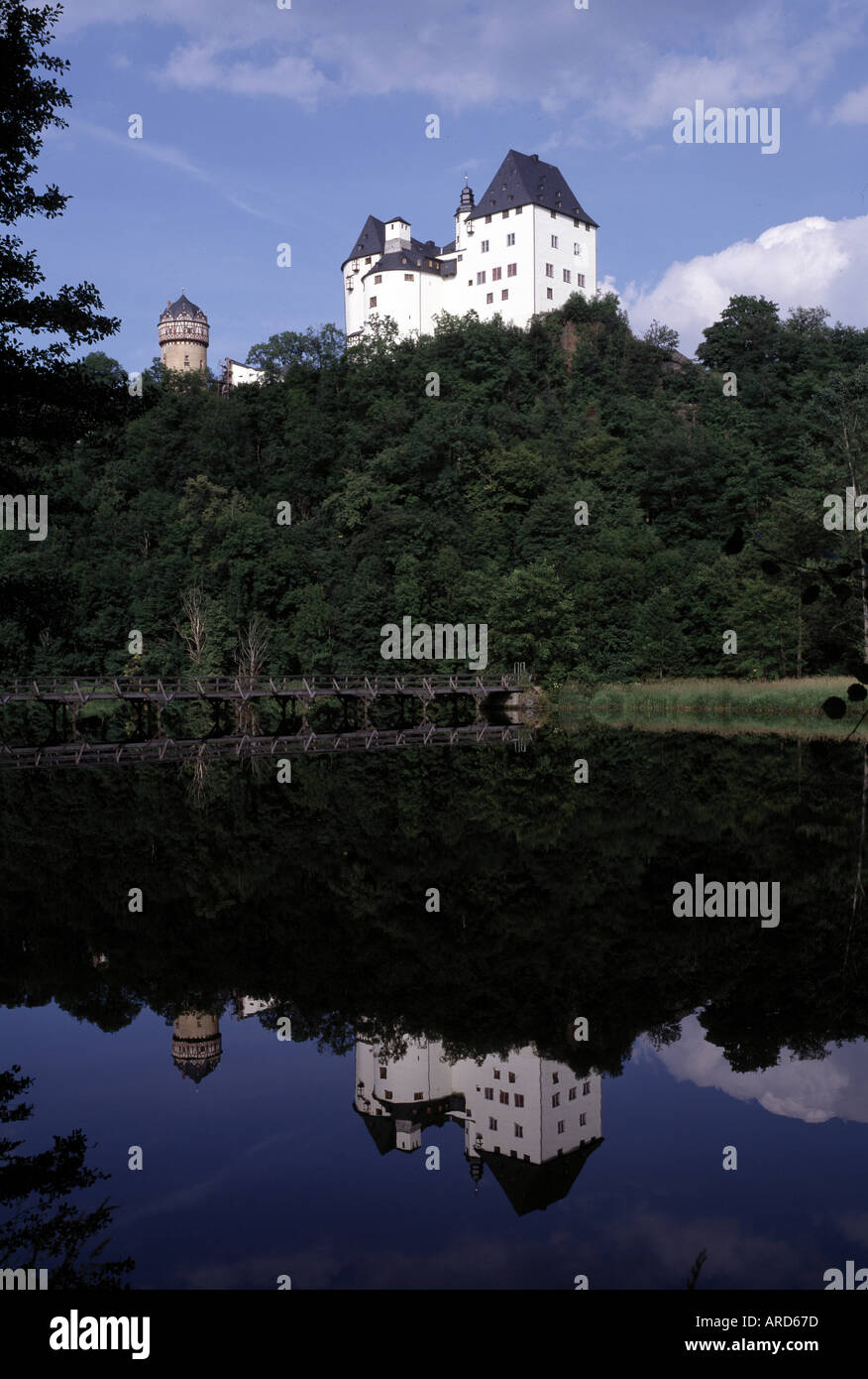 Burgk castle burgk thuringia germany hi-res stock photography and ...