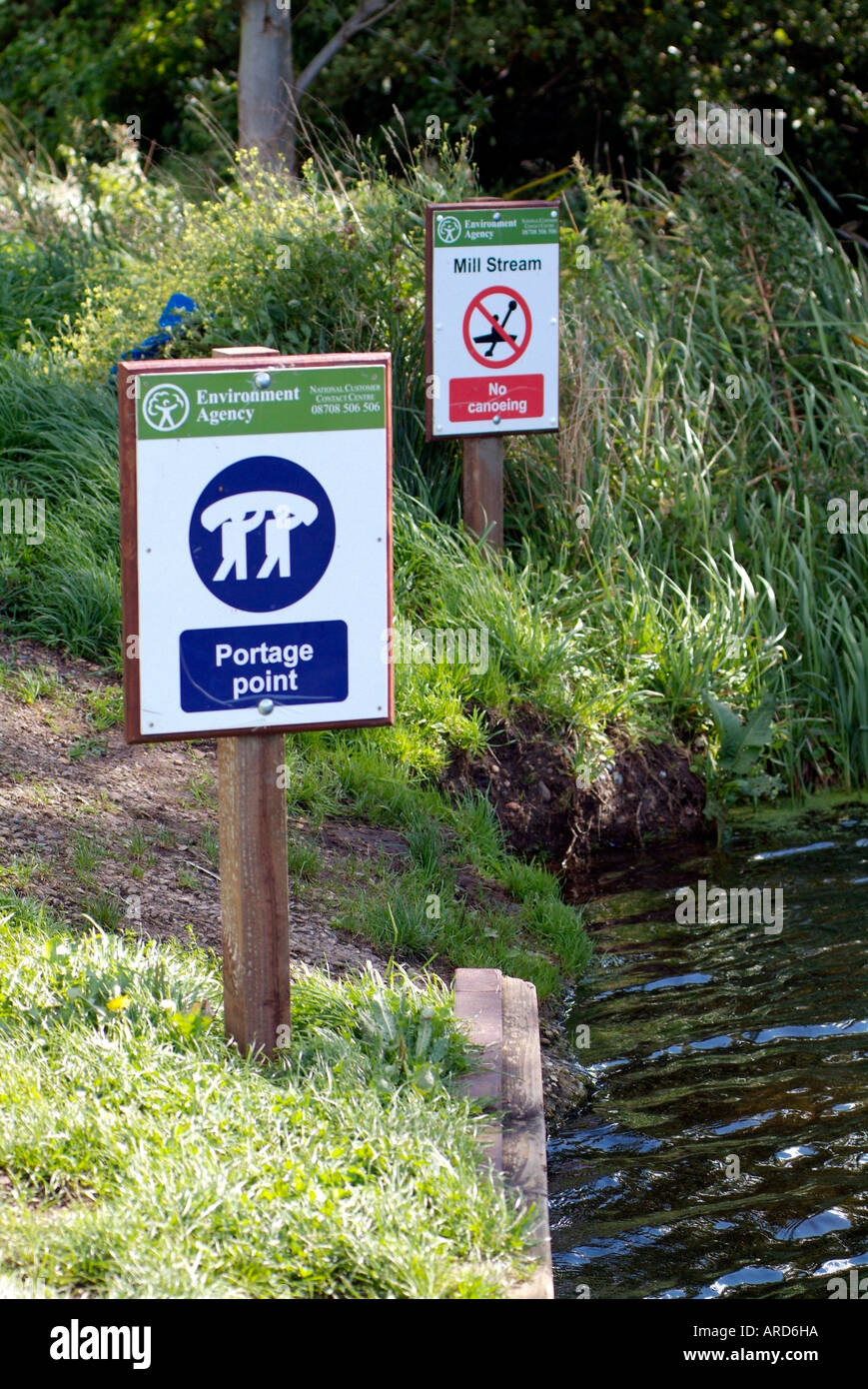 environmental agency signs Stock Photo - Alamy