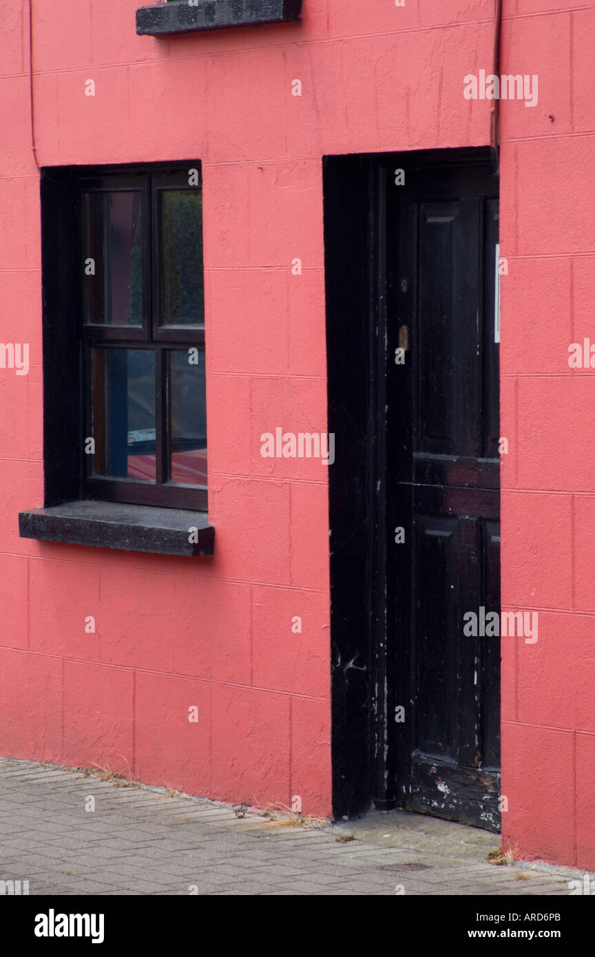 South west Ireland West Cork Timoleague colours of a village house ...
