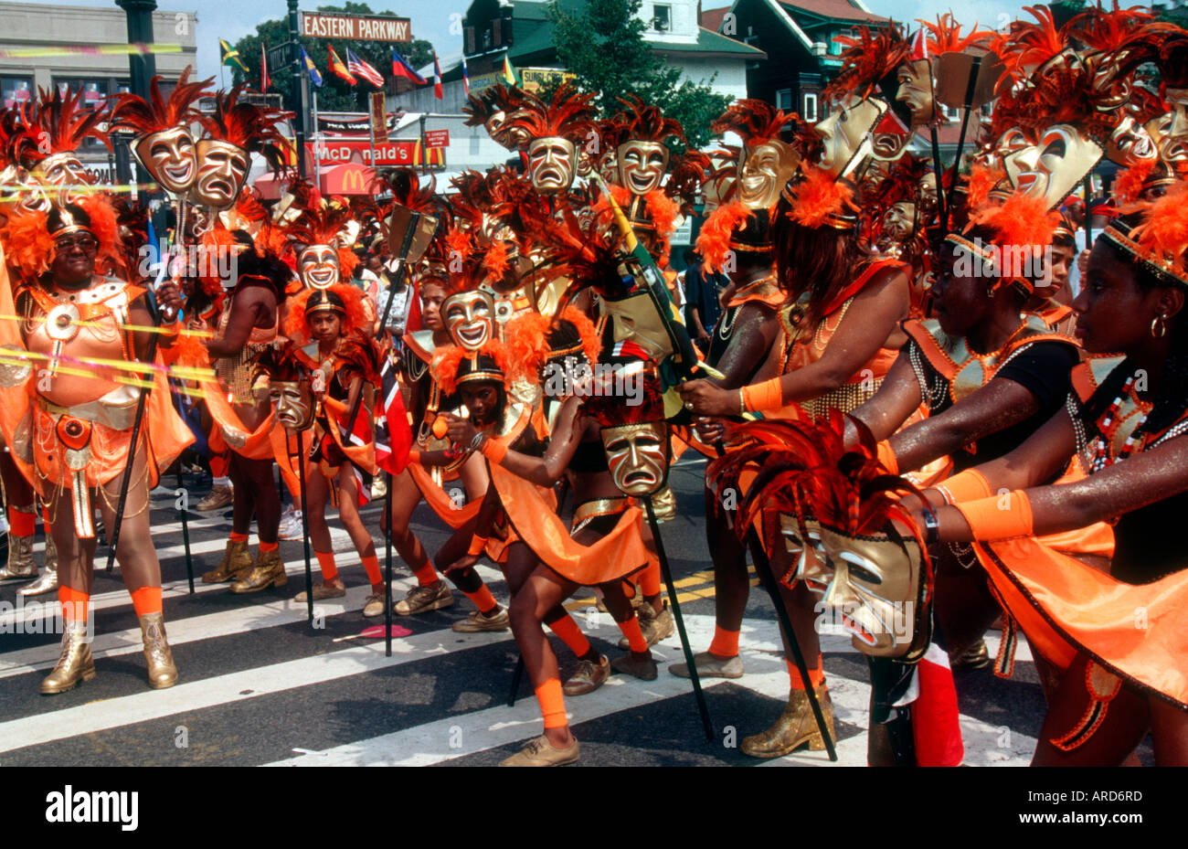 Nyc west indian day parade hi-res stock photography and images - Alamy
