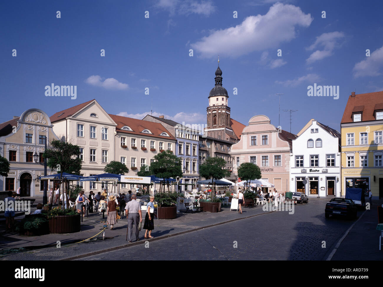 Market place cottbus hi-res stock photography and images - Alamy