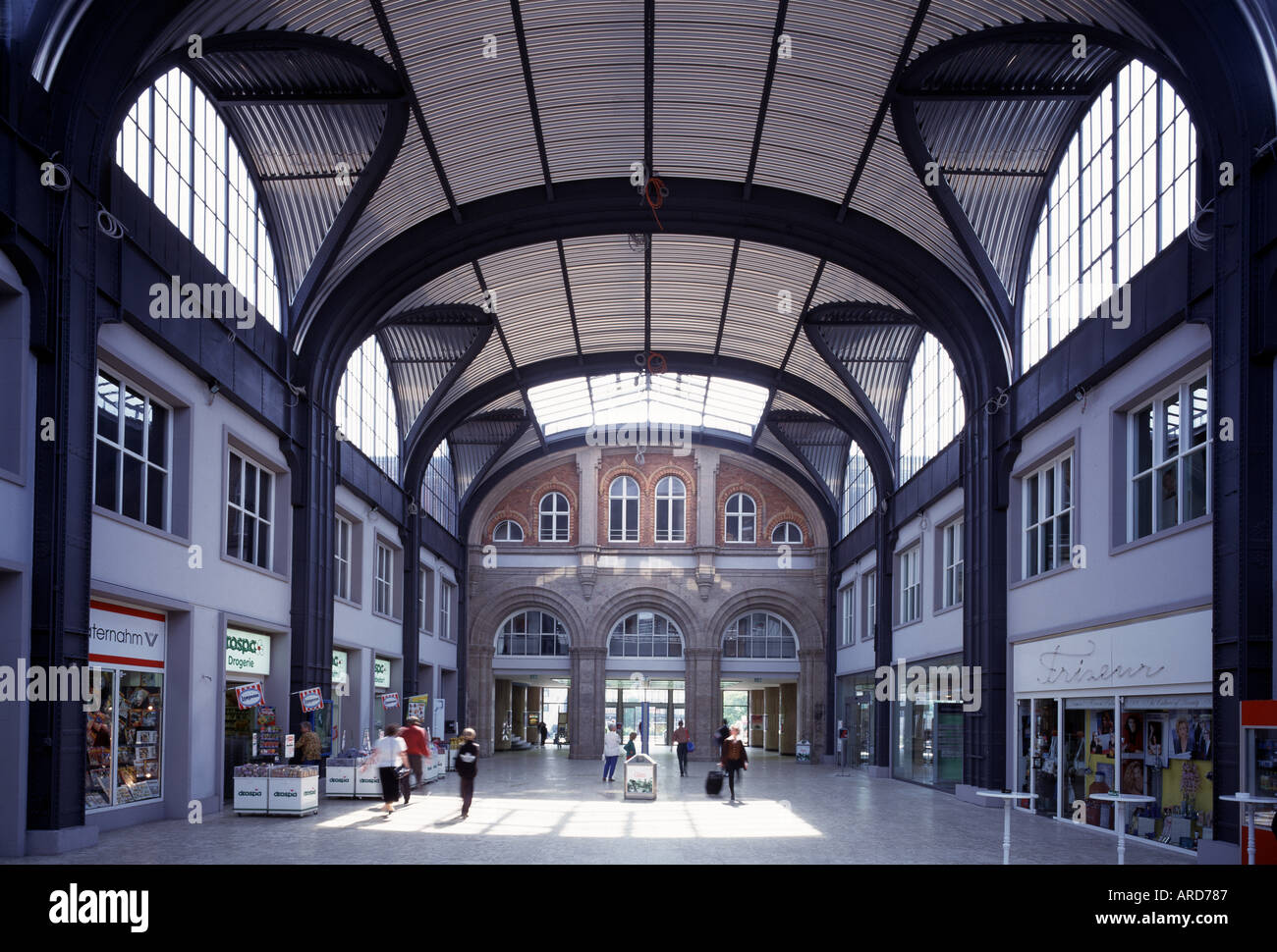 Kassel, Hauptbahnhof,, Innenansicht Stock Photo - Alamy