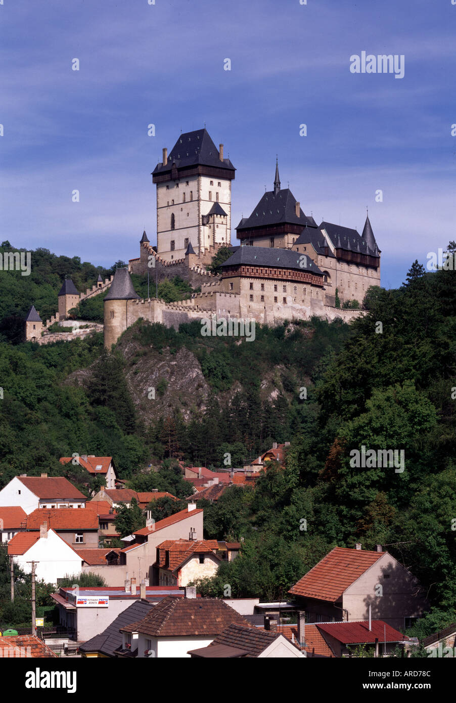 Burg karlstein hi-res stock photography and images - Alamy