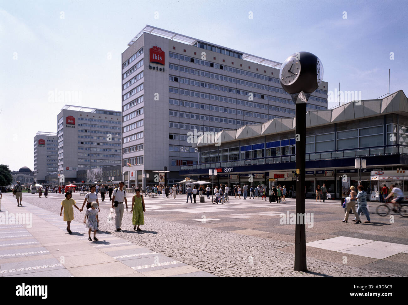 Dresden, Prager Straße Stock Photo - Alamy
