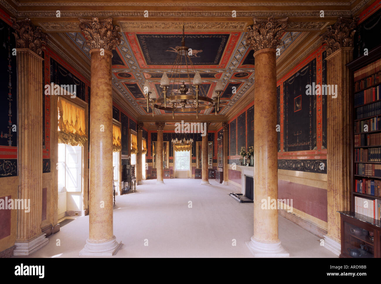 Packington Hall Pompeiian Room High Resolution Stock Photography and ...