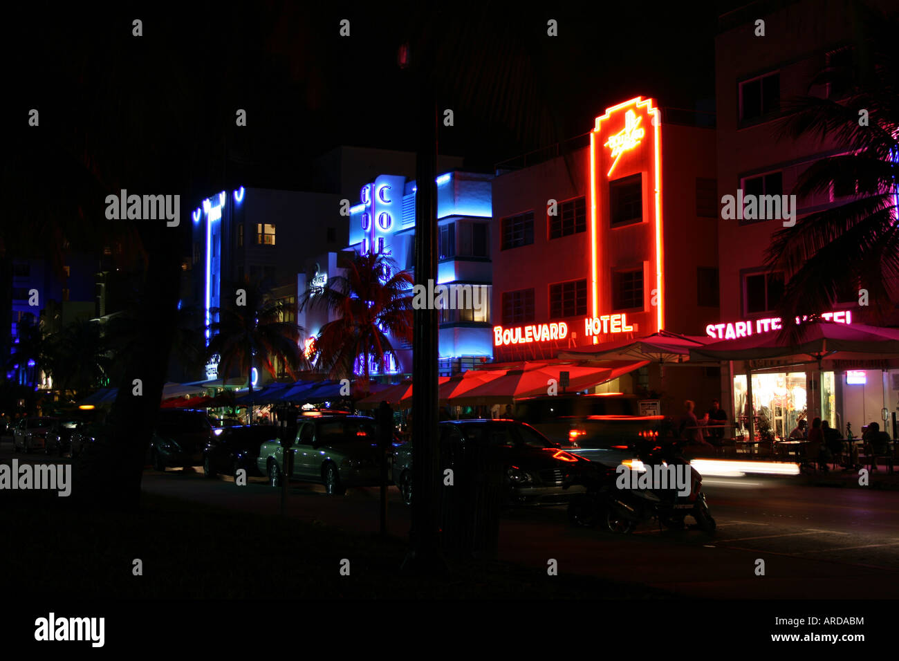 Starlite Hotel, Boulevard Hotel and Colony Hotel Ocean Drive Miami ...