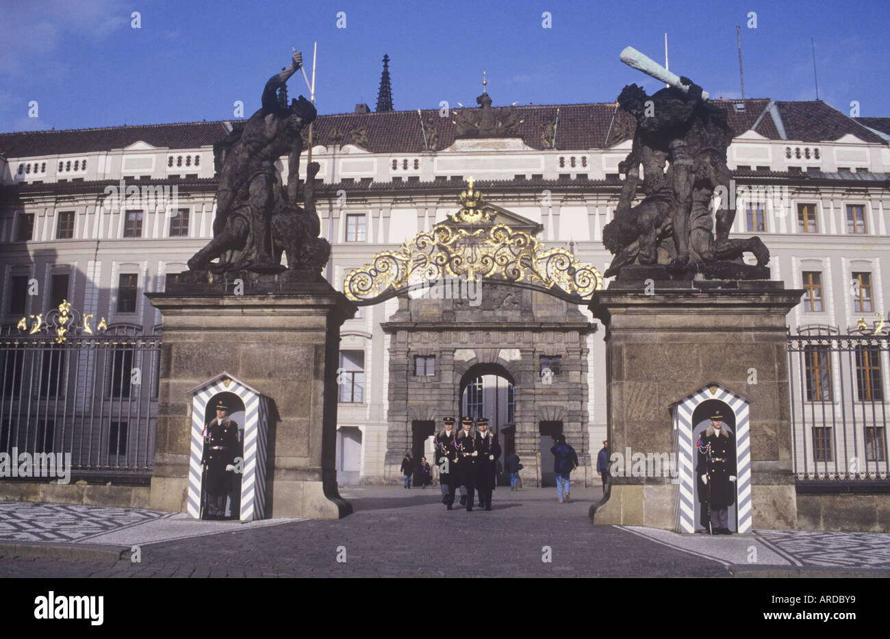 President's Palace, Prague, Czech Republic Stock Photo - Alamy