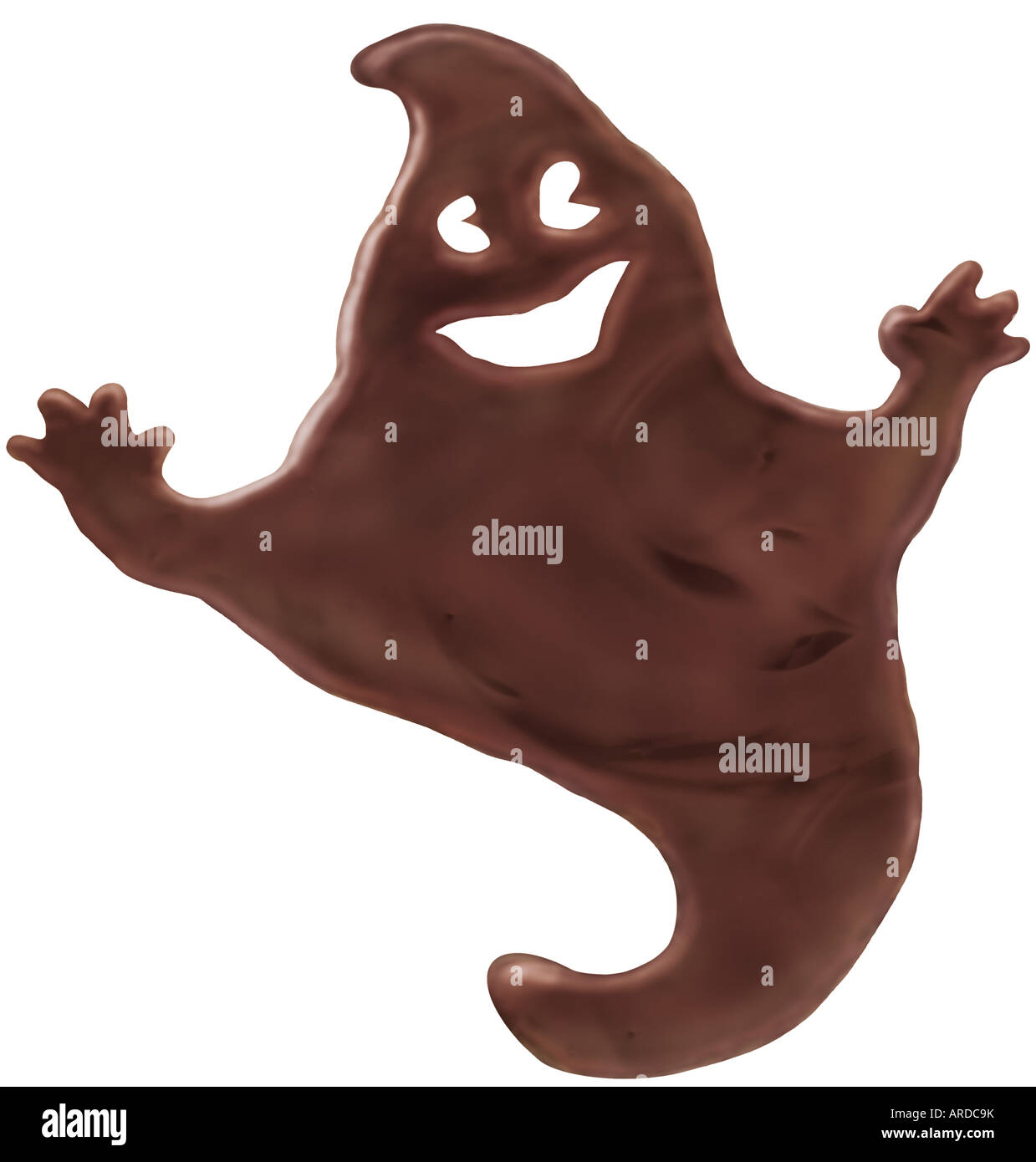 Friendly halloween ghost Cut Out Stock Images & Pictures - Alamy