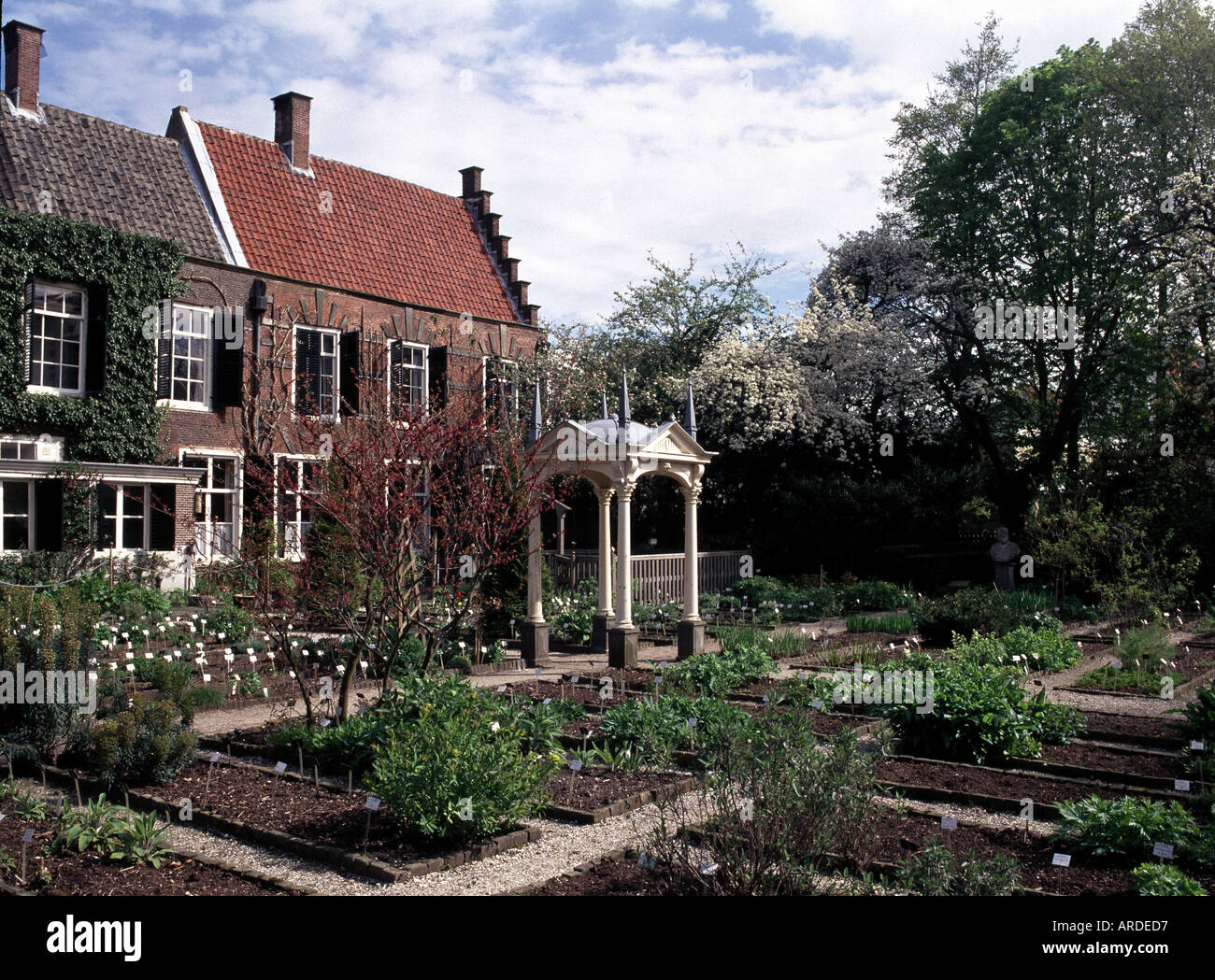 Hortus botanical garden leiden the netherlands hi-res stock photography ...