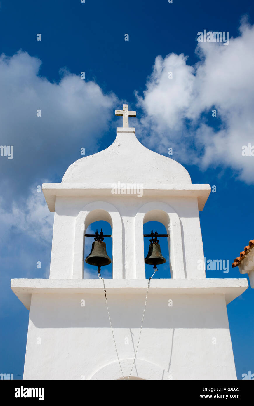 Greek Bell Tower, Zakynthos, Greece Stock Photo - Alamy