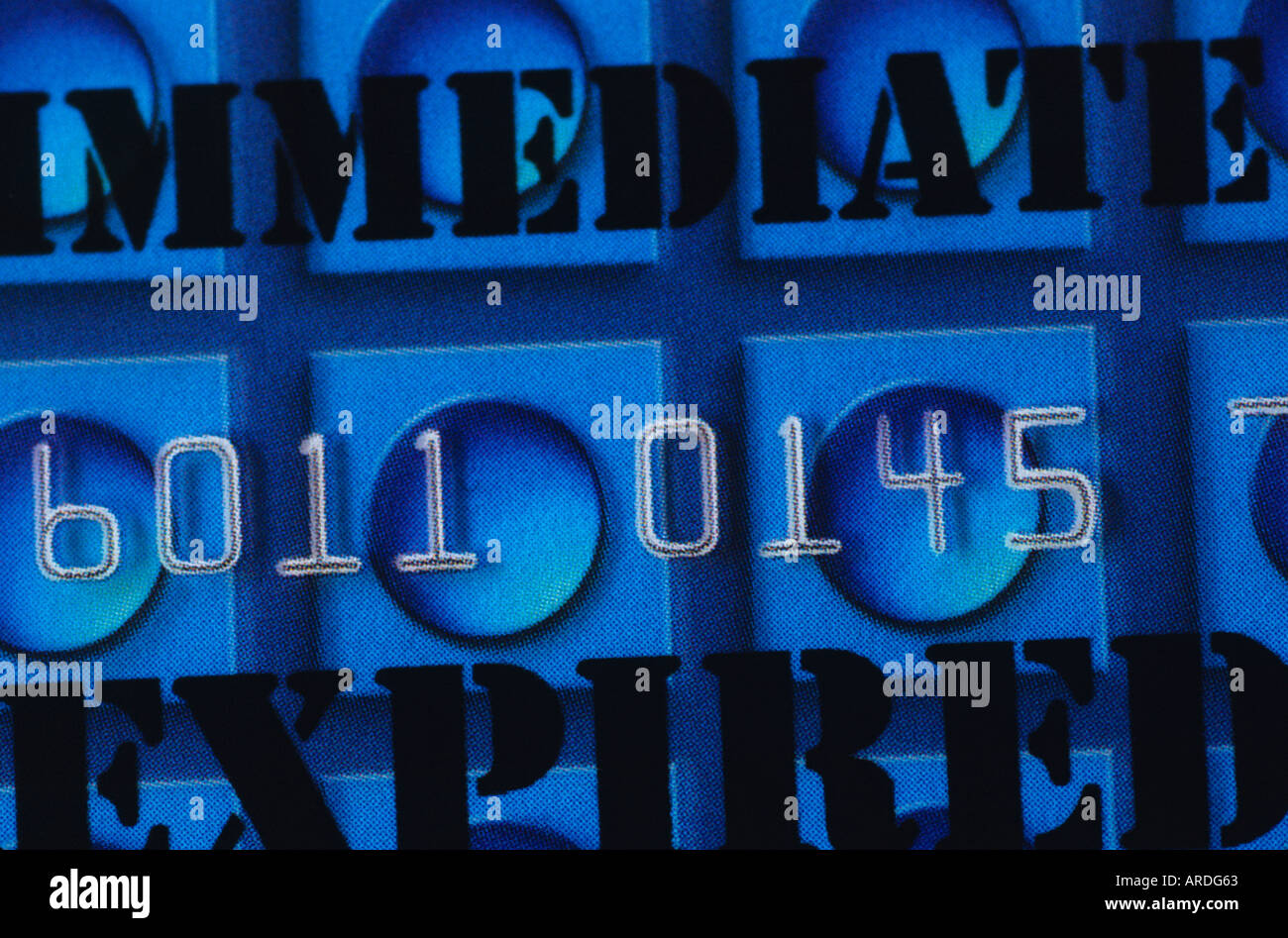 Credit card number laid over past due and insufficient funds in account ...