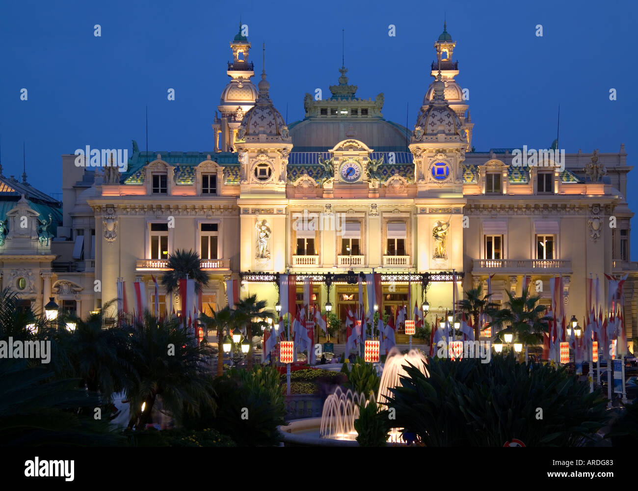 Italy monaco flag hi-res stock photography and images - Alamy