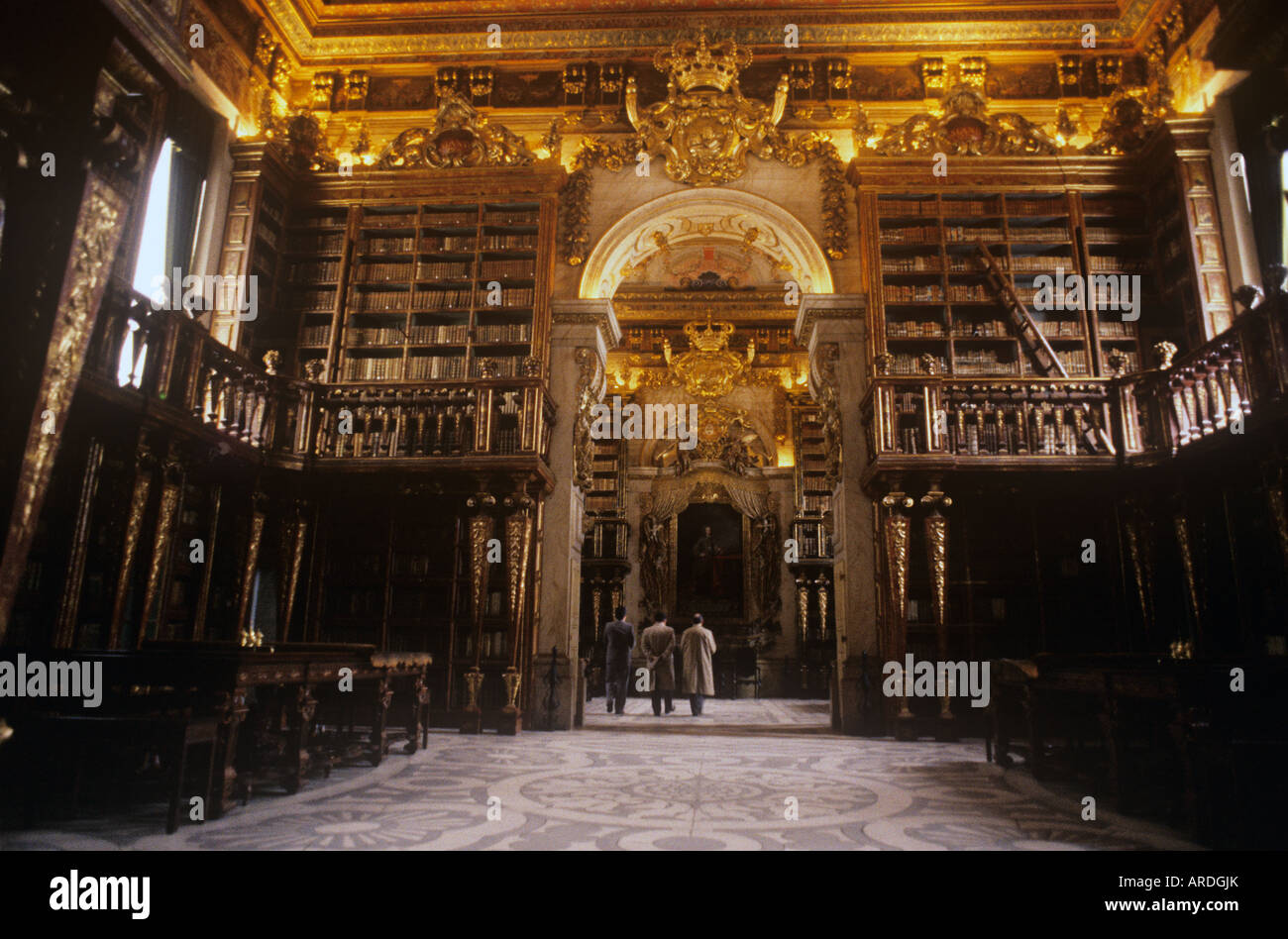 Coimbra's famous lihrary, Biblioteca Joanina, is baroque art and ...