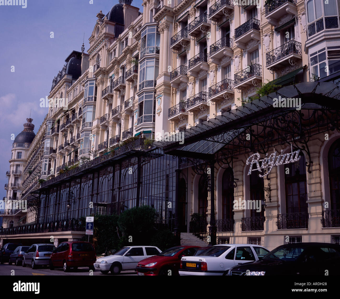 Hotel Regina, French Riviera, Nice, France Stock Photo - Alamy