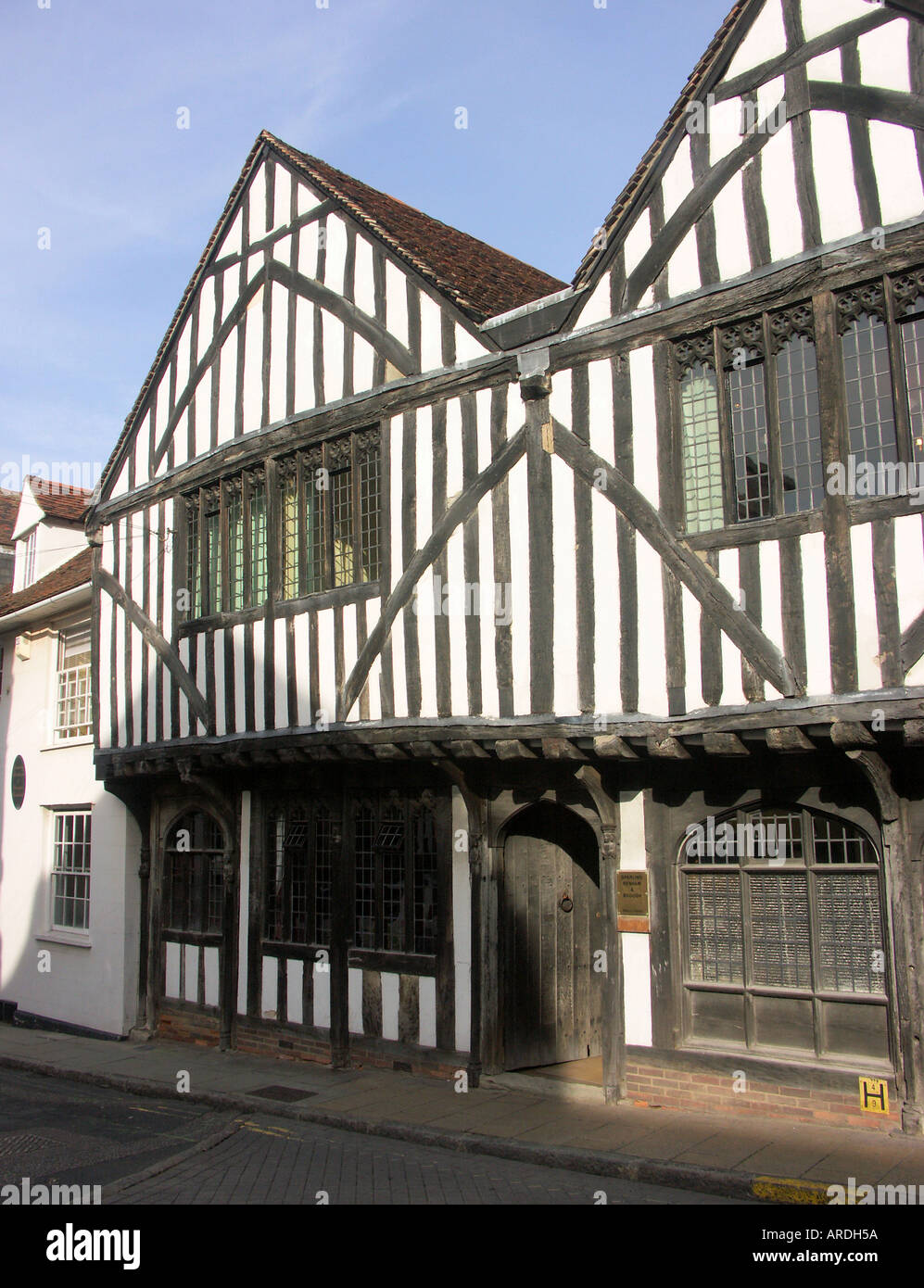 Timber Framed Houses in The Dutch Quarter Colchester Essex England ...