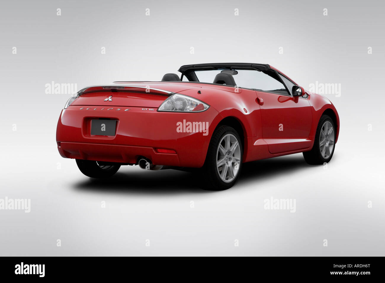 Red Eclipse Car Backside