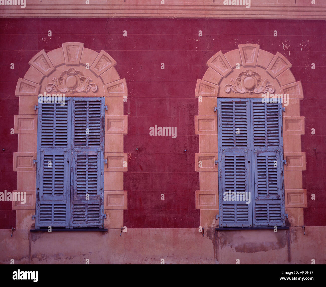 Musee building facade elaborate traditional windows hi-res stock ...