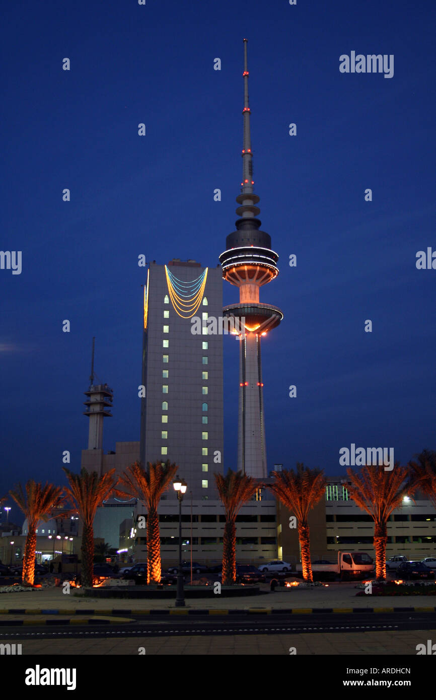 kuwait liberation tower , kuwait city Stock Photo - Alamy