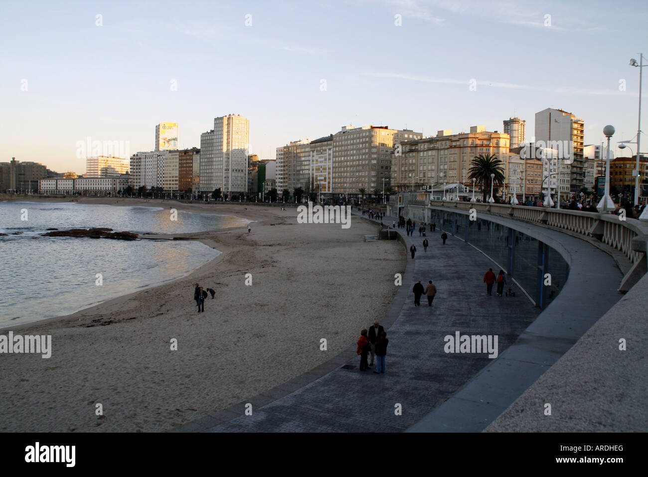 Riazor beach hi-res stock photography and images - Alamy