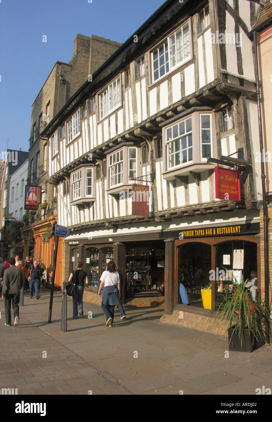 Bridge Street Cambridge Cambridgeshire England Stock Photo - Alamy